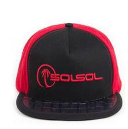 China LED fan cap/Solar Power Cap with Mini Fan for sale