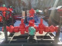 China 4 1/16 Inch 20000psi Remote Control Choke Manifold for Well Testing Drilling API 16C Certified for sale