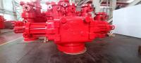 China API 16A 11 inch 5000 PSI Shaffer Type Casted Single Ram BOP with Bottom Flange for sale