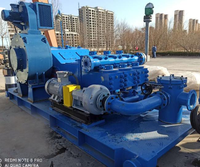 150SPM Mud Pump Assembly - Close-up Detail