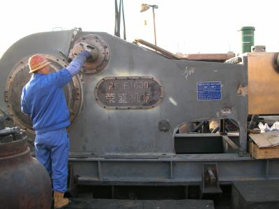 Cina Land Rig F500-F1600 Drilling Mud Pump 1640KW 2200HP API 7K Diesel Driven Pump in vendita