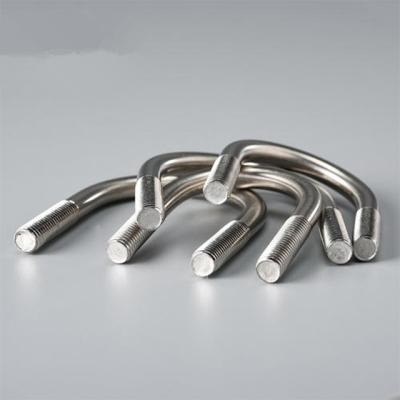 中国 ねじと高力通されたU字型ボルトを磨くSS304 A2 販売のため