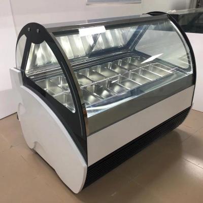 China 16pcs Pans Commercial Gelato Fridge Corrosion Resistant For Popsicle Display for sale