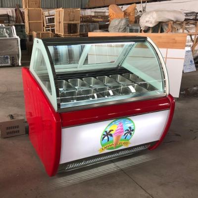 China Commercial Ice Popsicle Display Case Upright Refrigeration Counter for sale
