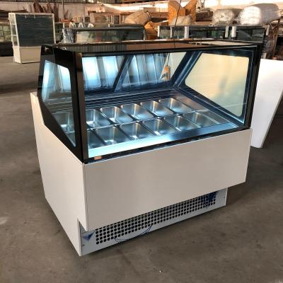 China Commercial Ice Cream Display Cabinet Quick Freeze Dessert Popsicle Freezer for sale