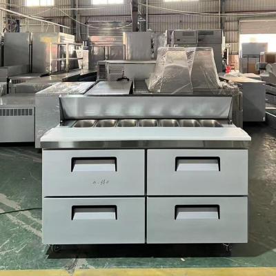 China Under Counter Sandwich Prep Table Refrigerator With Drawers CE Approved for sale