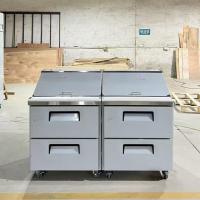 China Cover Lid Refrigerated Sandwich Prep Table Customized for Buffet Service for sale