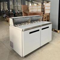 Quality Commercial Sandwich Preparation Table With Fridge Air Cooling for sale