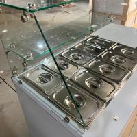 China Single Temperature Pizza Salad Preparation Fridge 2 Door Automatic Defrost for sale