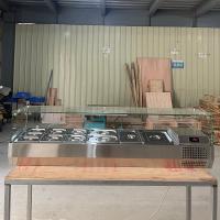 Quality European Standard Refrigerated Salad Prep Table VRX 900 1200 1500 1800 2000mm for sale