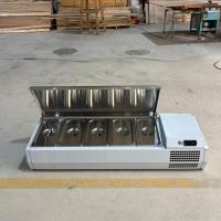 Quality Desktop Salad Bar Fridge Static Cooling For Bakeries VRX1200 for sale
