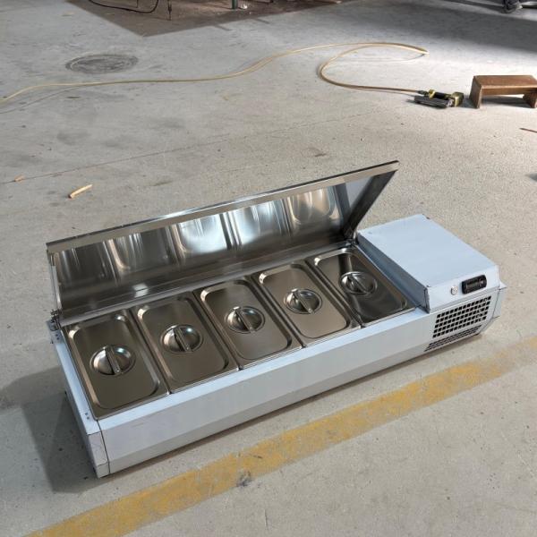 Quality Desktop Salad Bar Fridge Static Cooling For Bakeries VRX1200 for sale
