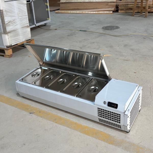 Quality Desktop Salad Bar Fridge Static Cooling For Bakeries VRX1200 for sale