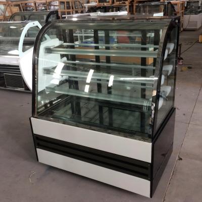 China Refrigerated Cake Display Fridge Cabinet Air Cooled 3 Shelves for sale