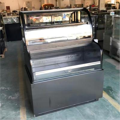 China Grab And Go Cake Display Freezer Chocolate Display Refrigerator Auto Defrost for sale