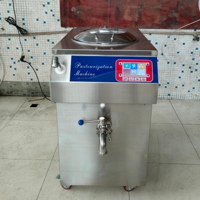 China Soft Ice Cream Pasteurizer Machine With Mixing Homogenizing System Aging Tank for sale