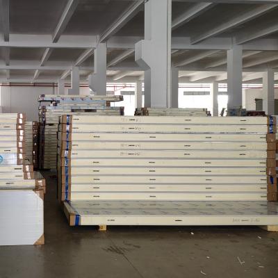 China Walk in Blast Chiller Room Sandwich Fire Door Panels Refrigeration for sale