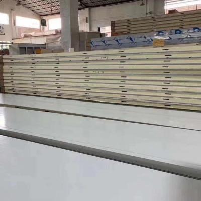 China Colored Steel Camlock Insulated Cold Room PU Panels Metal Surface 100mm for sale