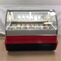Quality Gelato Ice Cream Lolly Popsicle Display Freezer 3 Phases For Restaurants for sale