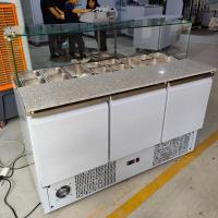 Quality R134a R290 Refrigerant Pizza Prep Table Commercial for European Market for sale