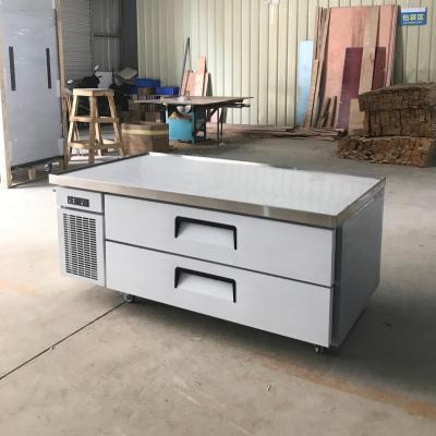 China American Style Chef Base Refrigerator With 2 Drawers Air Cooling for sale