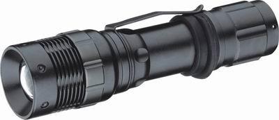 China super bright Aluminum Waterproof led flashlight with AAA battery for home for sale