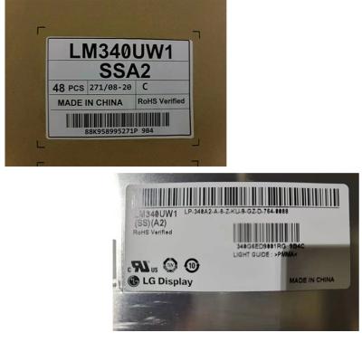 Cina Sostituzione lunga A 34 POLLICI LM340UW1 3840X2160 4K dello schermo del Lg in vendita