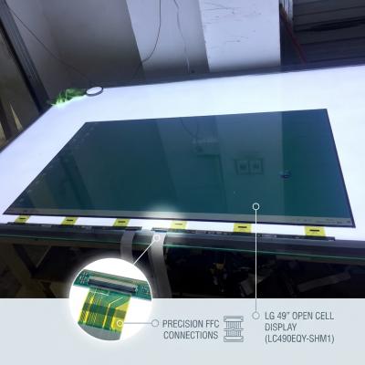 China LG 75 Inch TV Display Panel with Ultra HD 4K Resolution and 60Hz Refresh Rate TFT Panel for sale