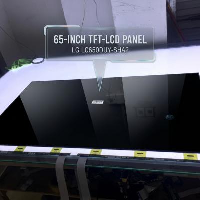 China LG 55 Inch TV Display Panel with 60Hz Refresh Rate and Anti-Glare AG3 Coating TFT Panel for sale
