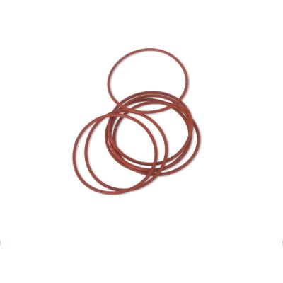 Cina Silicone su ordinazione Ring Fireproof Red del commestibile 40 anelli con sigillo del silicone della riva A in vendita