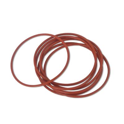 Cina Silicone su ordinazione Ring Fireproof Red del commestibile 40 anelli con sigillo del silicone della riva A in vendita