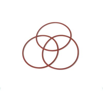 Cina Silicone su ordinazione Ring Fireproof Red del commestibile 40 anelli con sigillo del silicone della riva A in vendita