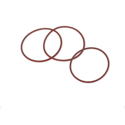 Cina Silicone su ordinazione Ring Fireproof Red del commestibile 40 anelli con sigillo del silicone della riva A in vendita