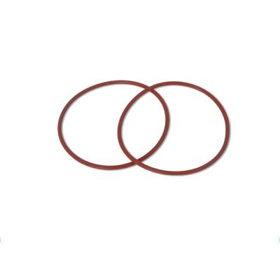 Cina Silicone su ordinazione Ring Fireproof Red del commestibile 40 anelli con sigillo del silicone della riva A in vendita