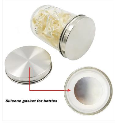 Cina Guarnizione della guarnizione del silicone della riva A del commestibile di LFGB 80 per le bottiglie di acqua in vendita