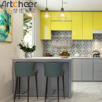 Quality Sink Accessories Modular Kitchen Cabinets with Customized Size and Lacquer for sale