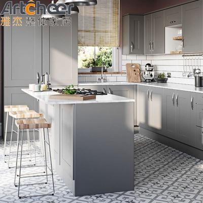 Cina armadi di base isola cucina con pietra di marmo e vetro moderno Design luce pendente in vendita