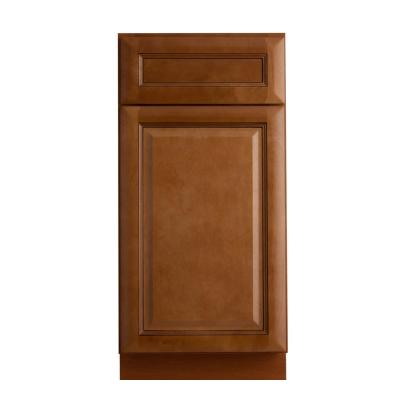 Cina Armadio da cucina in legno massello con armadio a parete e trattamento superficiale a membrana in PVC in vendita