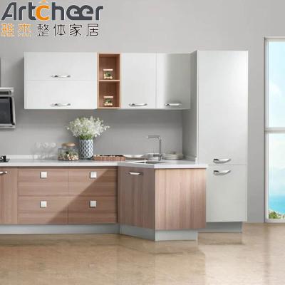 Cina Moderno e elegante mini armadietto da cucina con organizzatore di deposito e porta in legno resistente in vendita