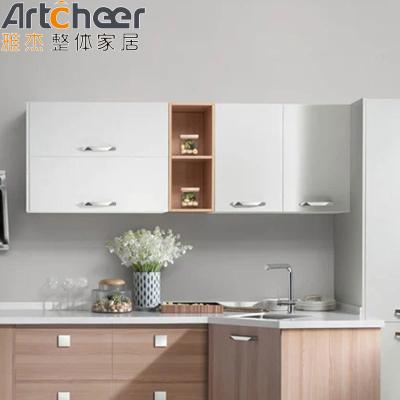 Cina Moderno e elegante mini armadietto da cucina con organizzatore di deposito e porta in legno resistente in vendita