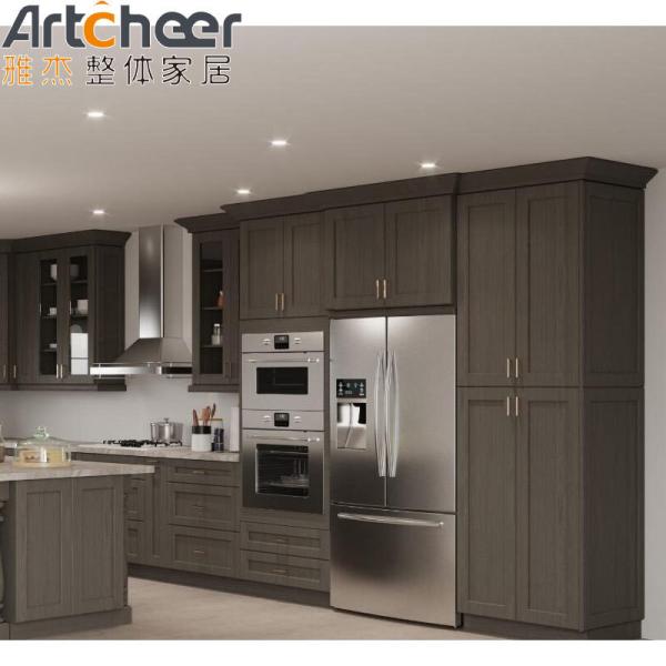 Quality Customized Color Modern Wooden Kitchen Cabinet Set for Durable Kitchen Renovation for sale