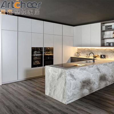 Cina Mobili da cucina in colore personalizzato in forma di L in vendita