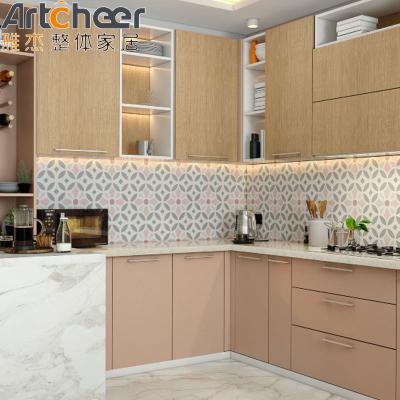 Cina Armadi da cucina indiani contemporanei con cassettiera di design moderno e contemporaneo in vendita