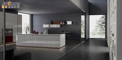 China Mail Packing N Modular Design Kitchen Cabinets With Soft Close Hinges Customized Color for sale