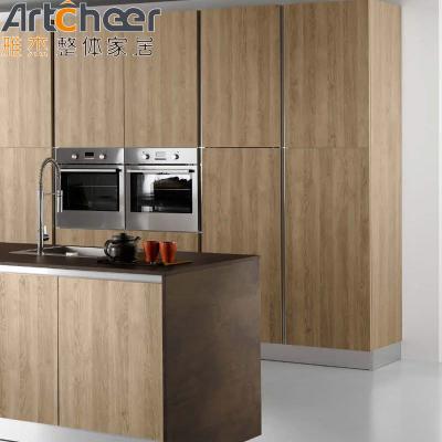 China Modern Design keuken witte opslagkas met lak Afwerking in hout soort triplex op het beste Te koop