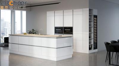 Cina Armadietto a parete in lacca Cucina di archiviazione con design moderno e materiale in compensato di grado E1 in vendita