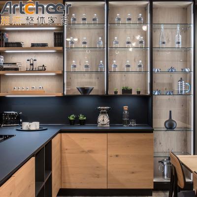 Cina Artcheer Classico Arredamento di Cucina in Legno Moderno Con Porte in Fabbricazione E0 in vendita