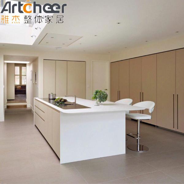 Quality Furniture Lacquer Kitchen Wooden Cabinet with Cupboard Accessories in Customized Color for sale