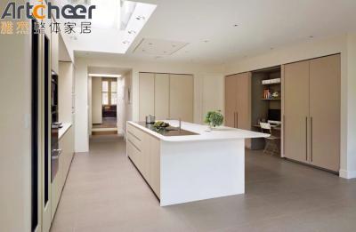 China Meubels Lakke Keuken Houten kast met kast accessoires in aangepaste kleur Te koop