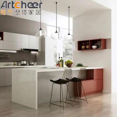 China Complete Set of E0 Grade Material Drawer for Modern Design Style Kitchen Cabinet for sale